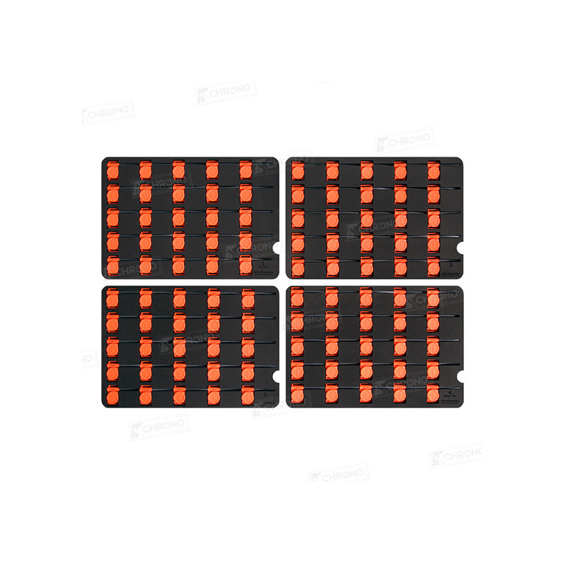 Transport case 100 RF transponders of Chronelec brand - ITS Chrono