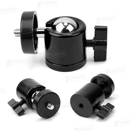 Mini rotule 360° pour trépied de marque - ITS Chrono