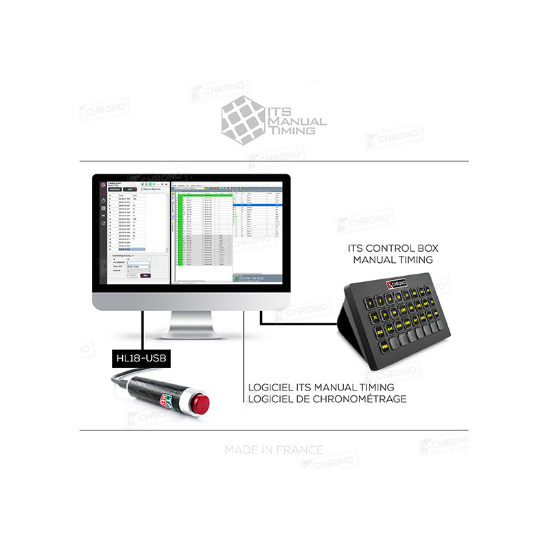 ITS Control Box 32 touches - Manual Timing de marque ITS Chrono - ITS ...