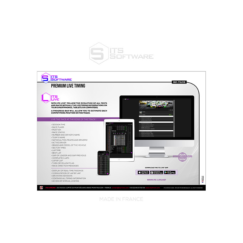 ITS Live of ITS Software brand - ITS Chrono