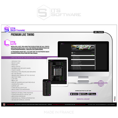 ITS Live of ITS Software brand - ITS Chrono