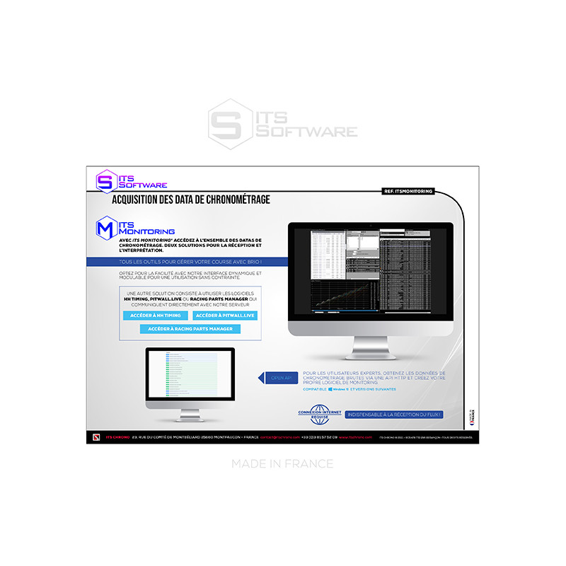 ITS Monitoring of ITS Software brand - ITS Chrono