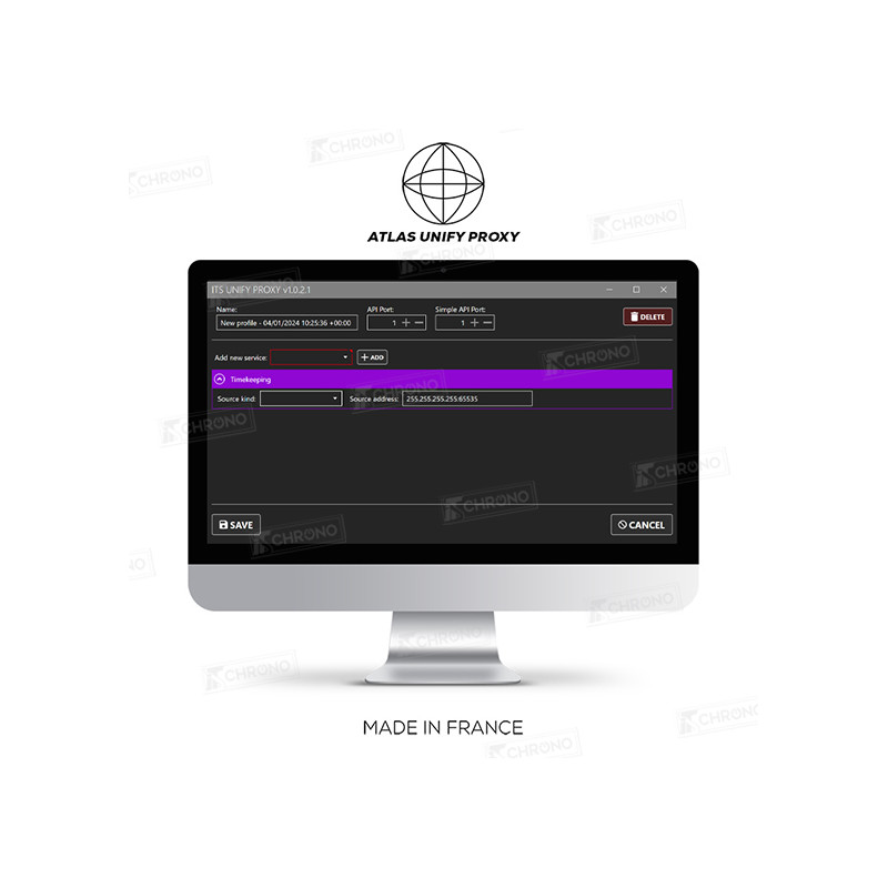 Atlas GPS Software Pack of ITS Chrono brand - ITS Chrono