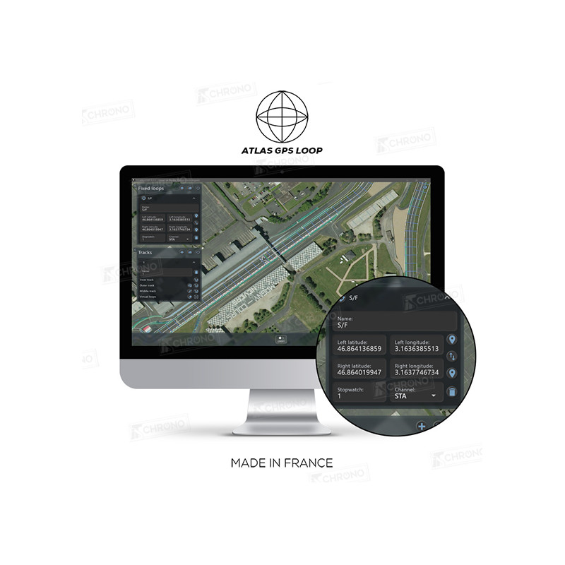 Atlas GPS Software Pack of ITS Chrono brand - ITS Chrono